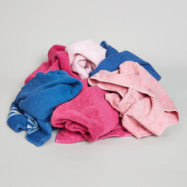 Coloured Towelling Wiping Rags – LMB Supplies Ltd